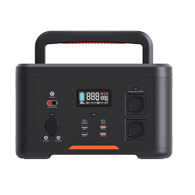 EU 230V portable power station 1000W rubber finish for outdoor essentials