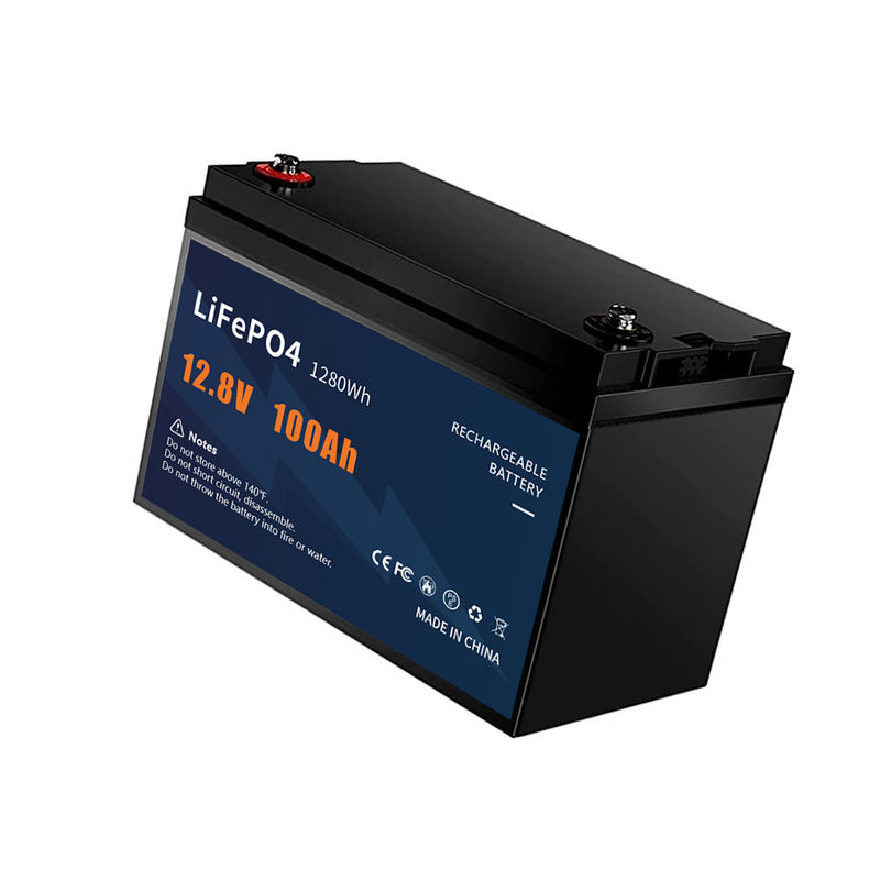 12V 100Ah Lithium Iron Phosphate Battery Extra Long 5000 Cycle Times ...
