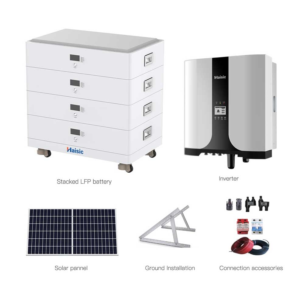 Hybrid Inverter Solar Energy Setup 20kw Panels and Battery Storage for ...