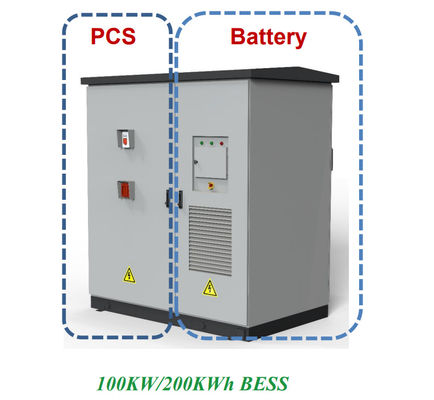 1000KWH Solar Storage Battery System 1MWH BESS Hybrid 20ft Battery ...